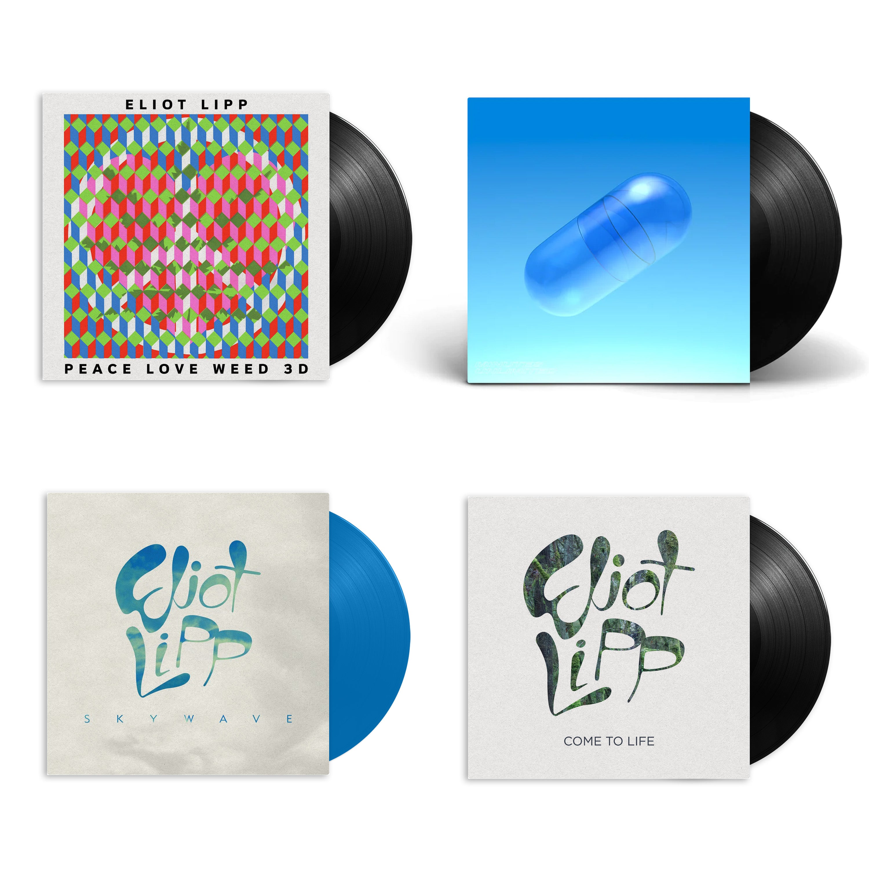 Eliot Lipp Vinyl Collection (4xLP Bundle) – YHS Records